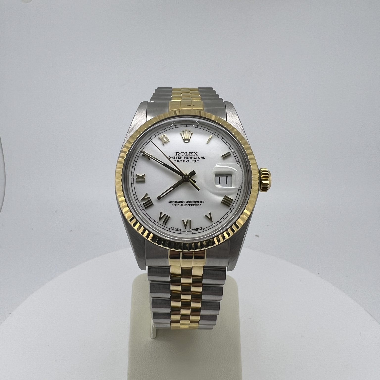 Pre'Owned Rolex Datejust Bi-Colour Watch - David Moss Jeweller